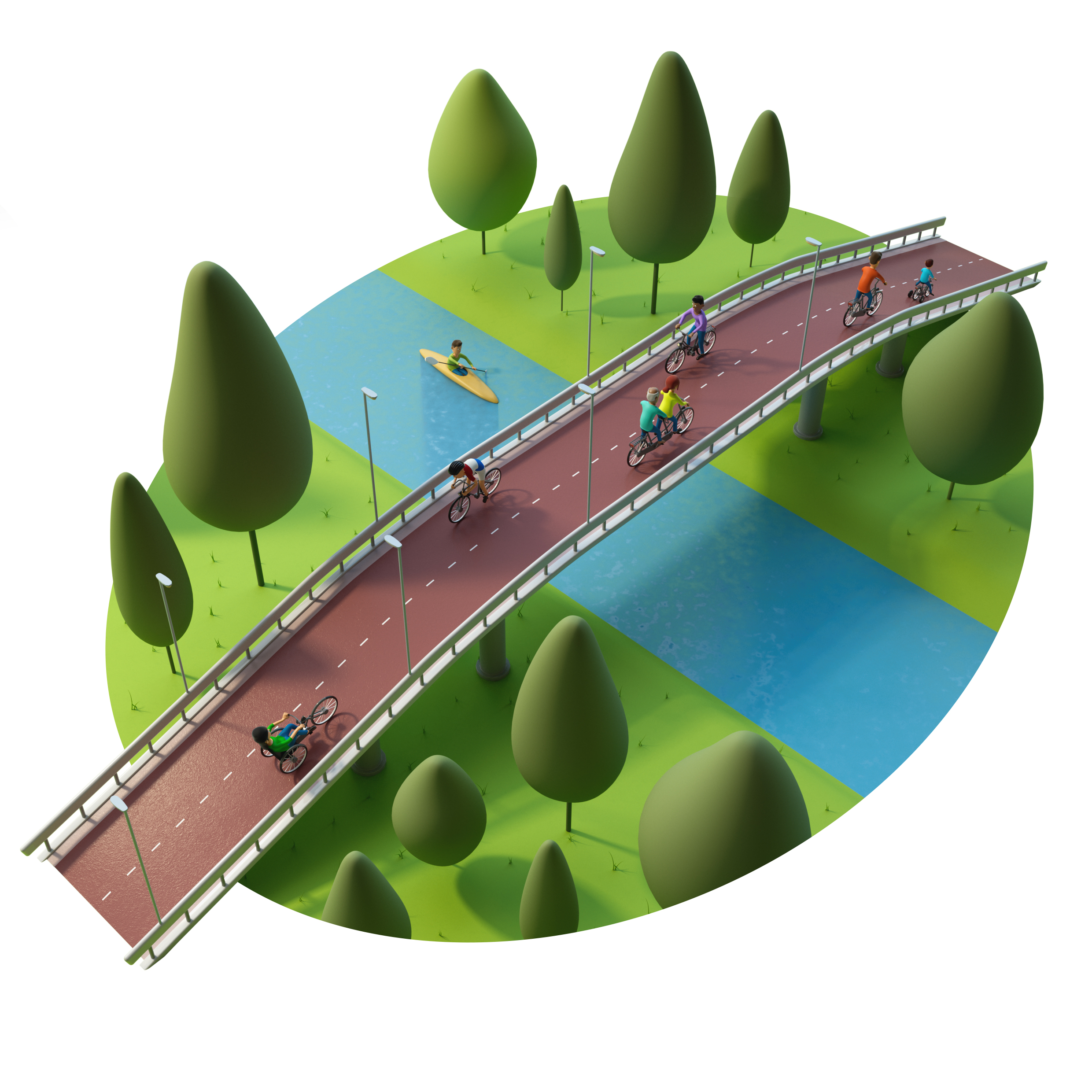 Fietsdemonstratie in Amsterdam voor 'Sprong over het IJ' - Fietsersbond