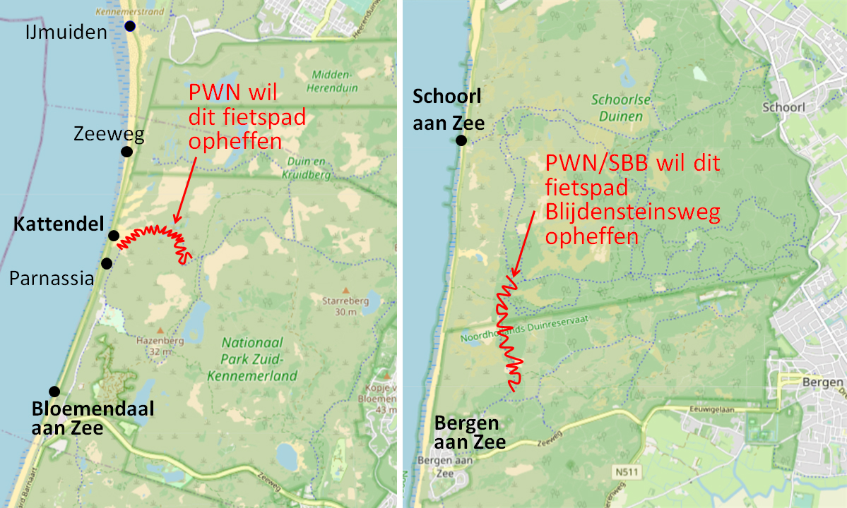 Actie Behoud Fietspad Blijdensteinsweg - Fietsersbond Noord-Holland